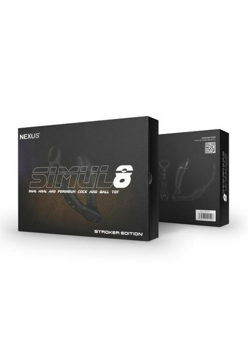 Nexus Simul8 Stroker Edition Rechargeable Silicone Dual Anal and Cock/ – Pleasures & Treasures