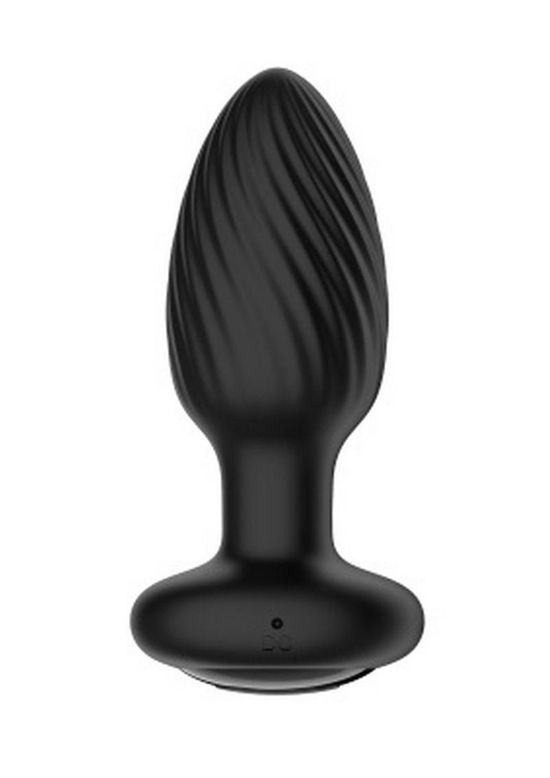 Nexus Tornado Rechargeable Silicone Rotating Butt Plug with Remote Con – Pleasures & Treasures