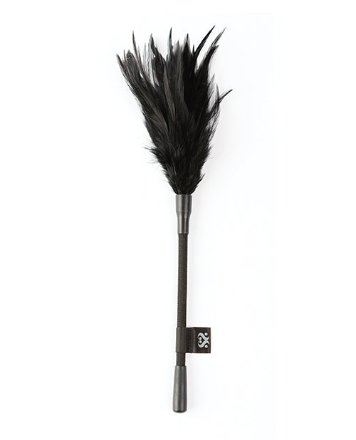 Sei Mio Tickled Kink Soft Mini Feather Tickler - Black – Pleasures ...