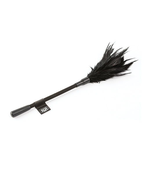 Sei Mio Tickled Kink Soft Mini Feather Tickler - Black – Pleasures ...