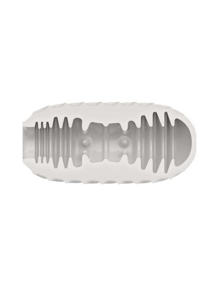 Boundless Reversible Ribbed Stroker – Pleasures & Treasures