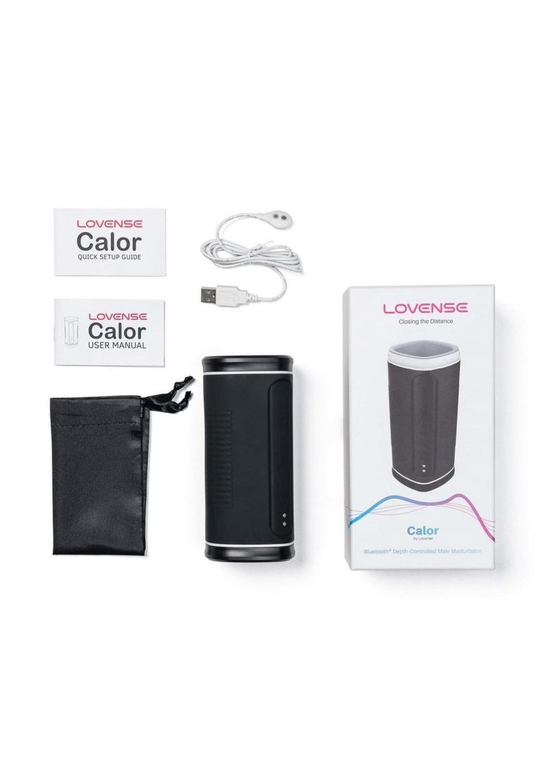 Lovense Calor Rechargeable Bluetooth Remote Stroker – Pleasures & Treasures