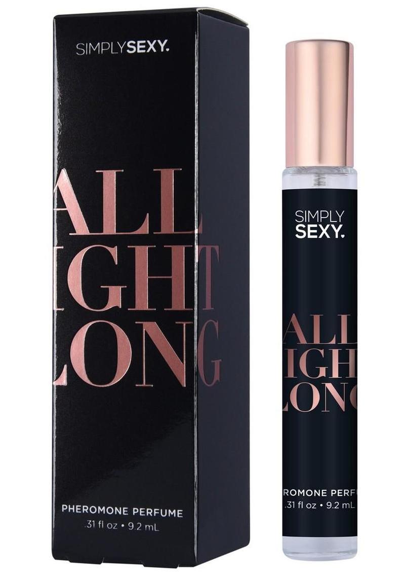 Simply Sexy Pheromone Perfume All Night Long Spray – Pleasures & Treasures