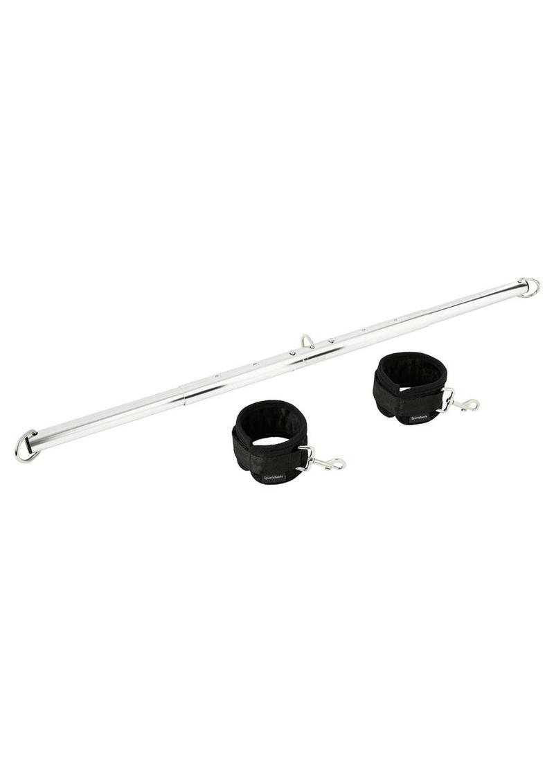 Sportsheets Expandable Spreader Bar and Cuffs – Pleasures & Treasures