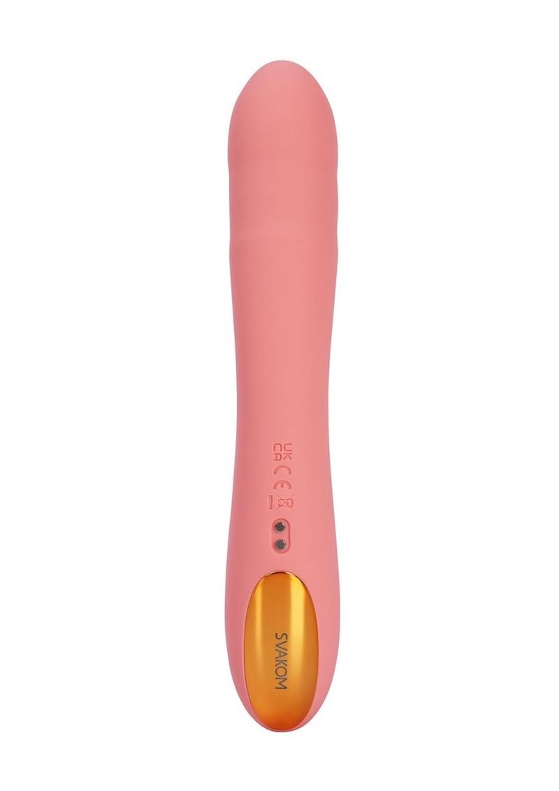 Svakom Ava Neo Rechargeable Silicone Vibrator with Remote – Pleasures ...