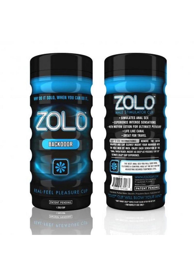 ZOLO Back Door Cup Masturbator – Pleasures & Treasures